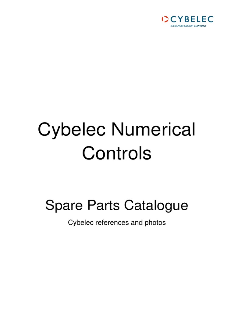 Cybelec Numerical Controls: Spare Parts Catalogue | PDF | Computing | Computer Hardware