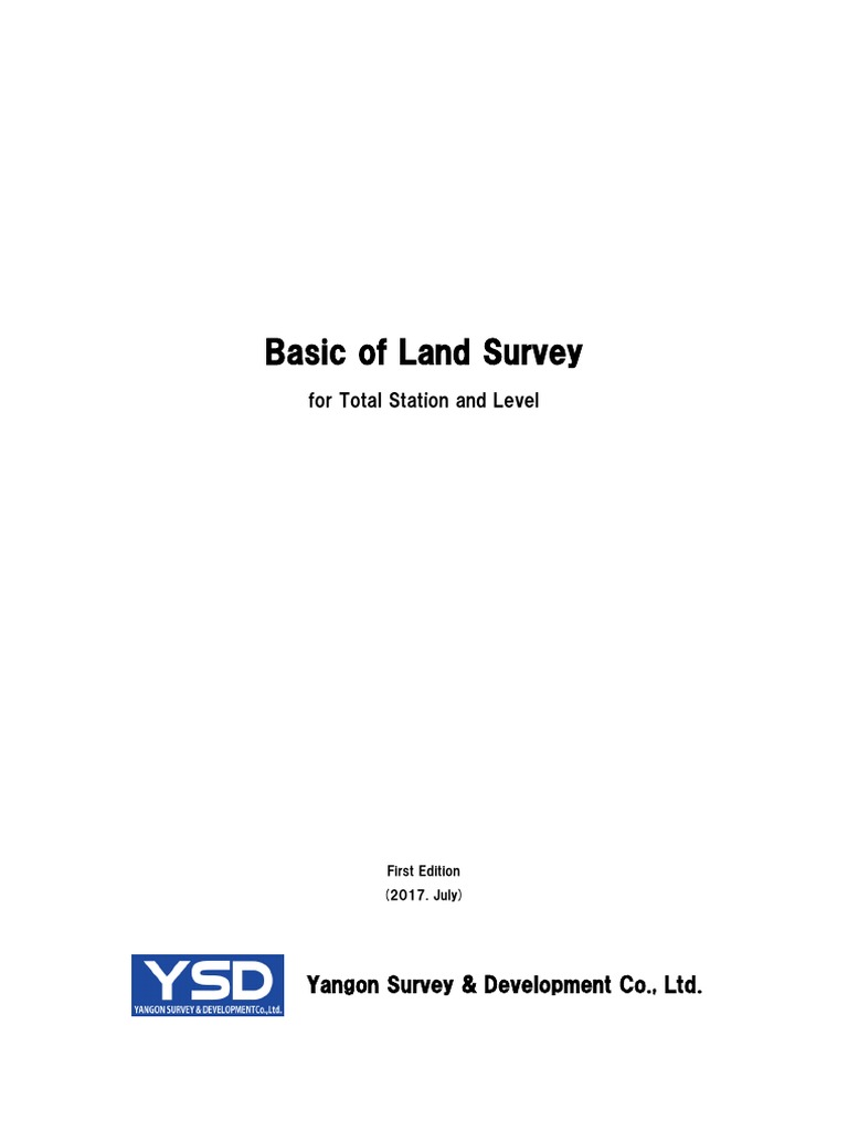 Basics of Land Survey Techniques | PDF