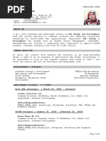 Modern CV Format of Bangladesh | PDF | Sales | Bangladesh