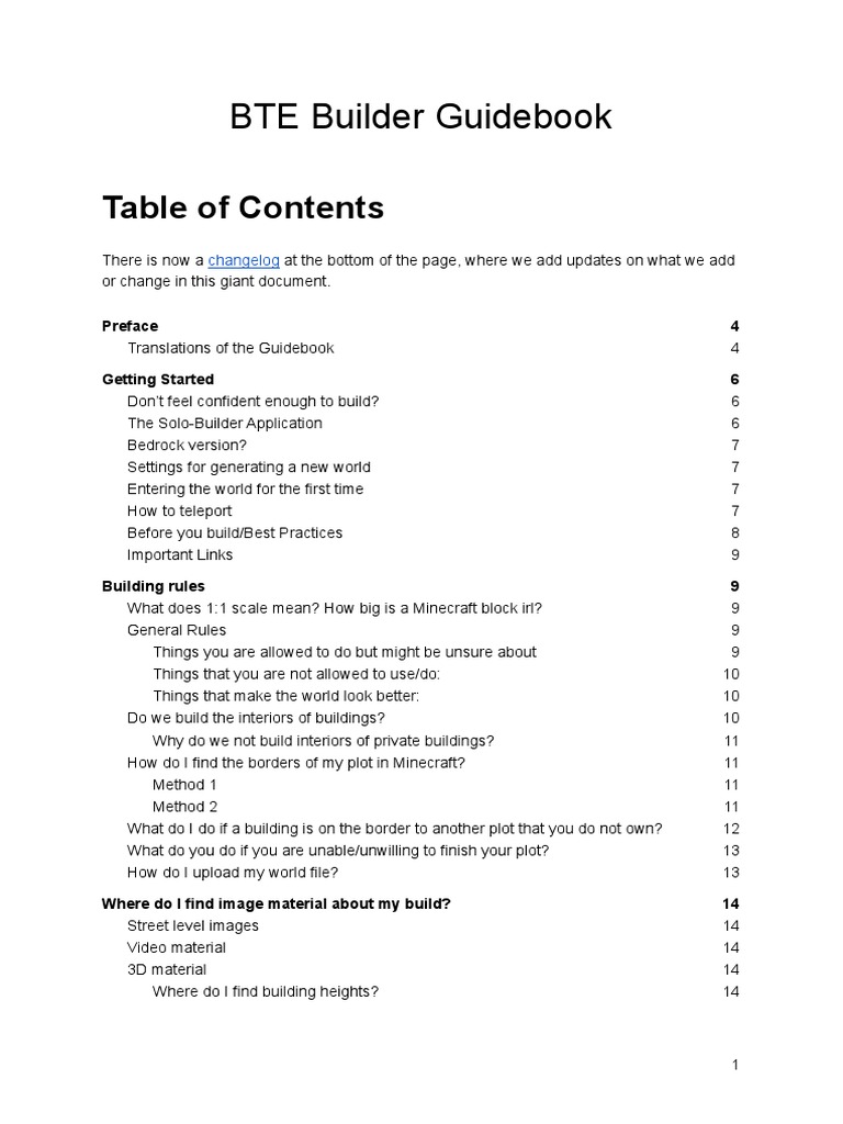 Building Guidebook | PDF | Minecraft | Area