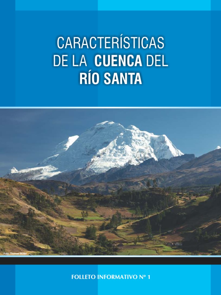 Folleto 1 Caracteristicas Cuenca Rio Santa | PDF | Andes | Falla (geología)