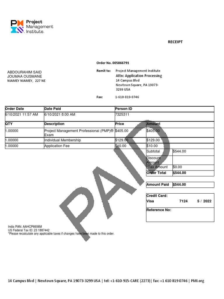 PMP Application Receipt Details | PDF | Government Finances | Economies