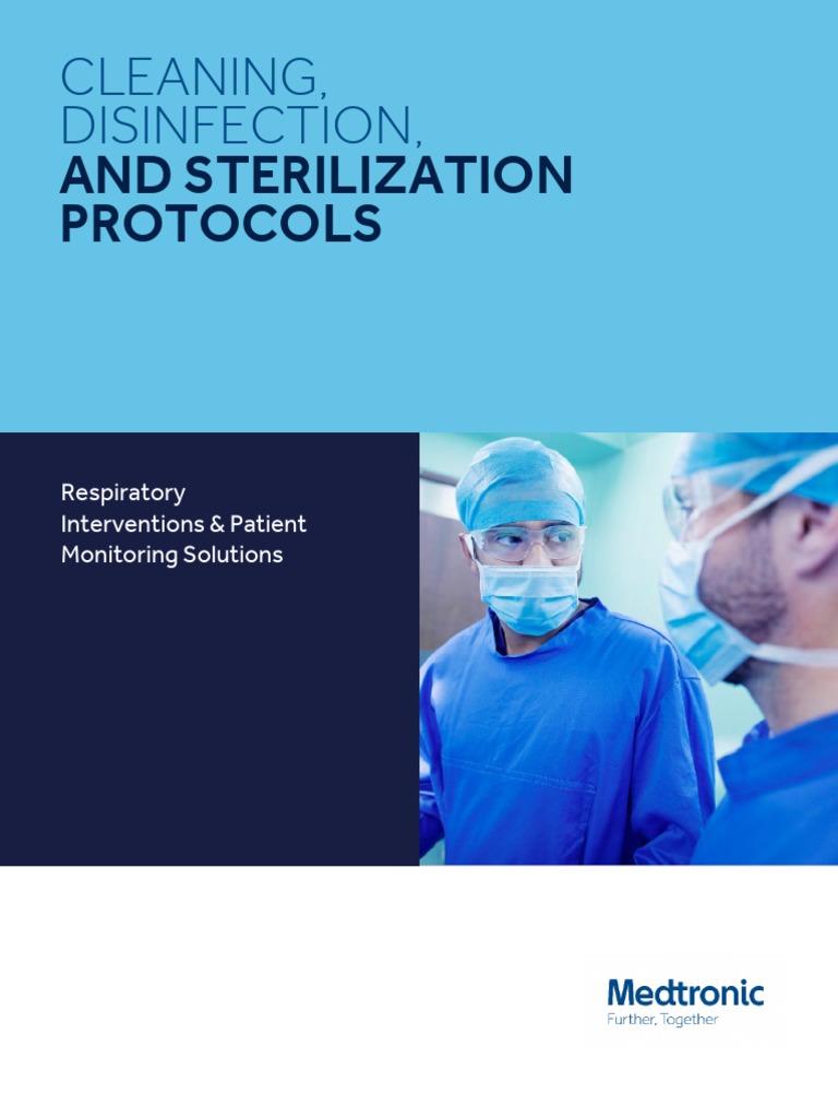 Protocols Cleaning Disinfection Sterilization | PDF | Sterilization ...