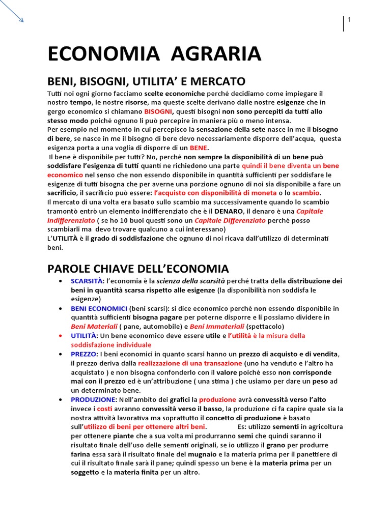 Economia Agraria | PDF