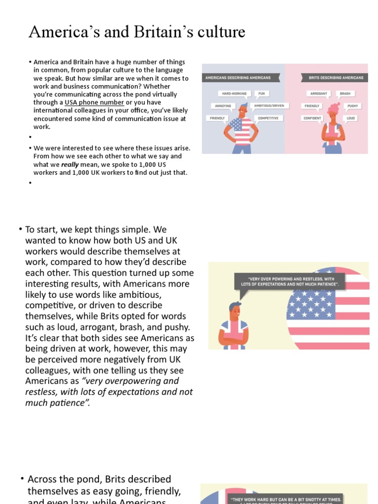 DIfference in Communication Between UK and US | PDF | Communication ...