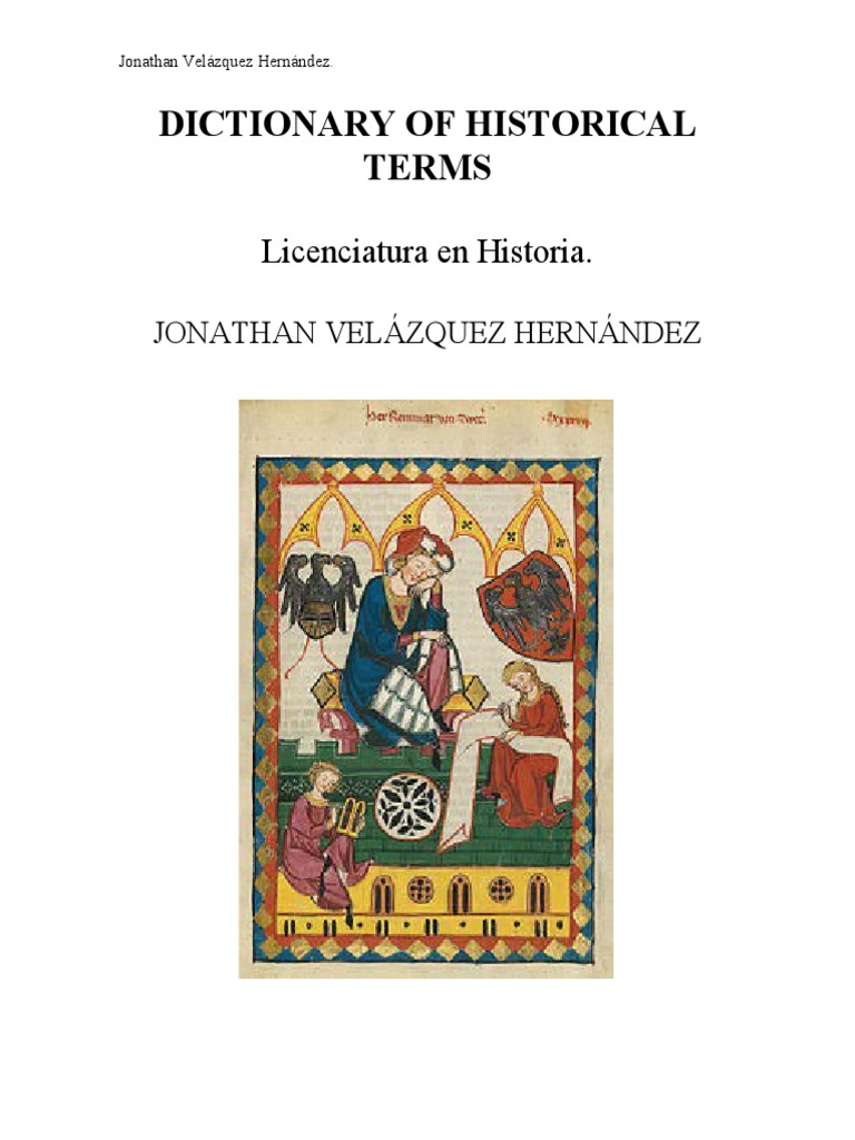 Dictionary of Historical Terms | PDF | Monotheism | Europe