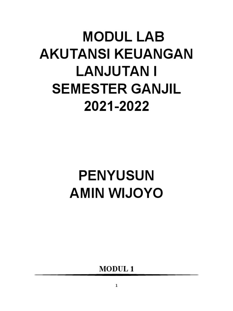 Modul Adv1 GSL 21-22 | PDF