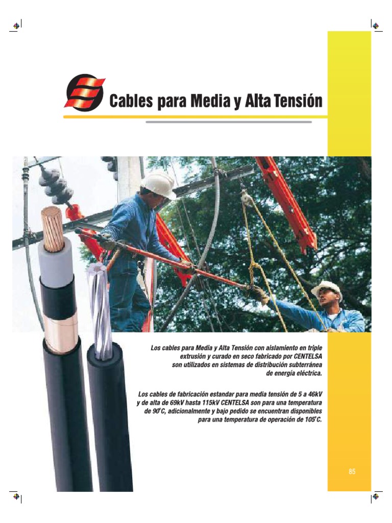 Catálogo Cables Centelsa | PDF