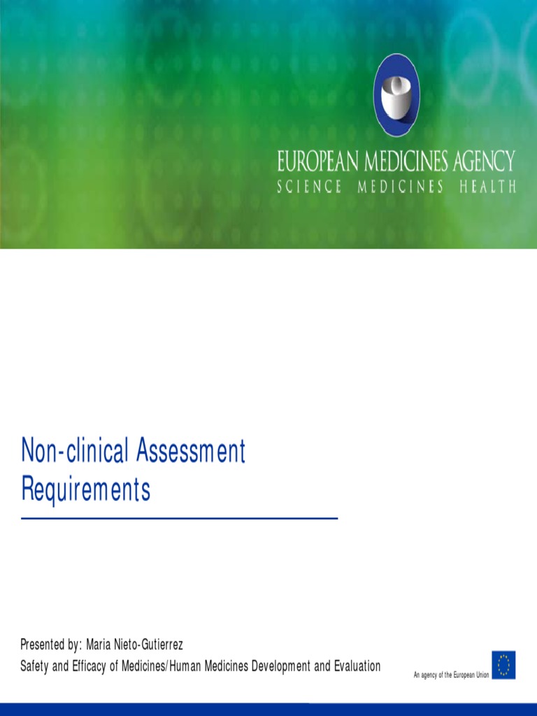 Non-Clinical Assessment in Drug Development | PDF | Pharmacology ...