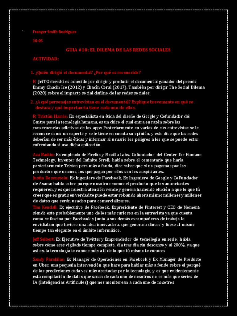Impacto de las Redes Sociales en la Sociedad | PDF | Facebook