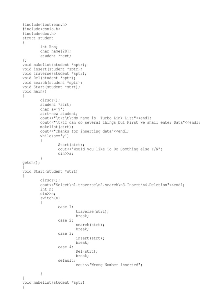 Link List in c++ | Computer Programming | C++