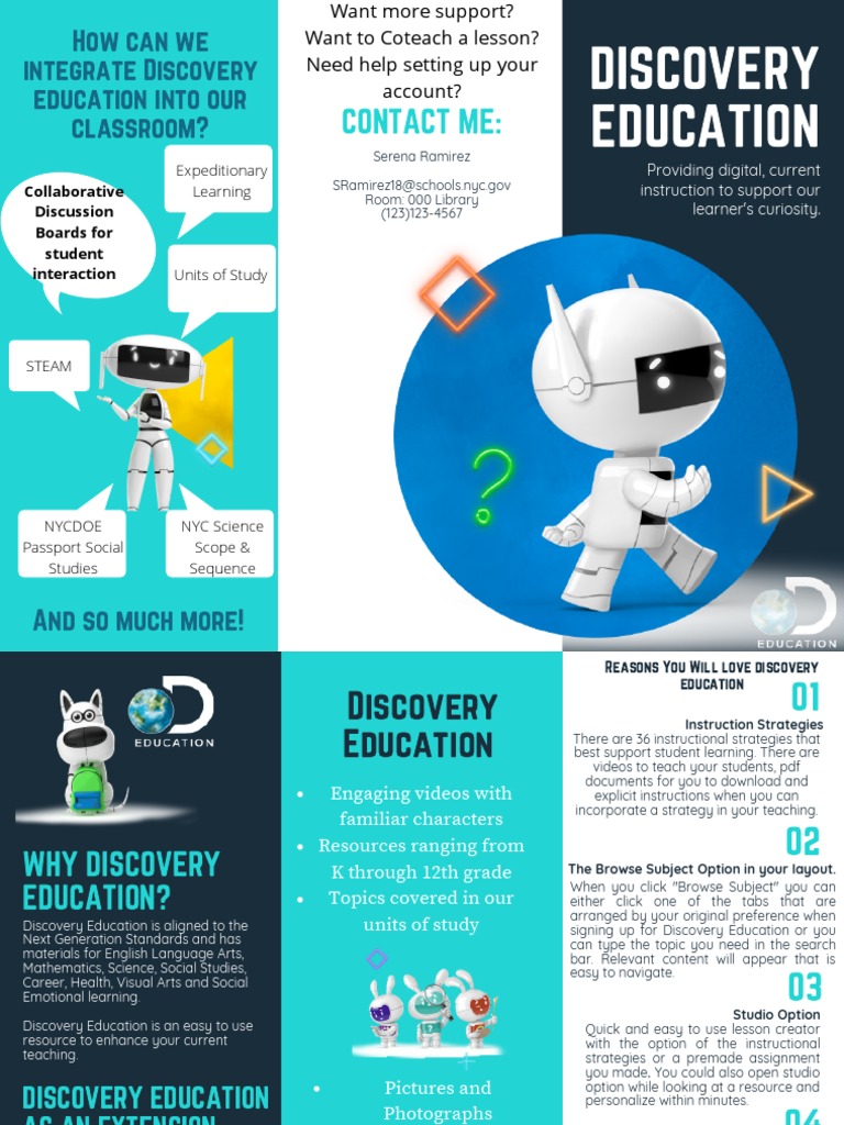 Discovery Education Brochure | PDF | Learning | Communication
