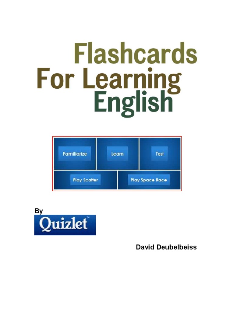 Using Flashcards | PDF | Flashcard | English As A Second Or Foreign ...