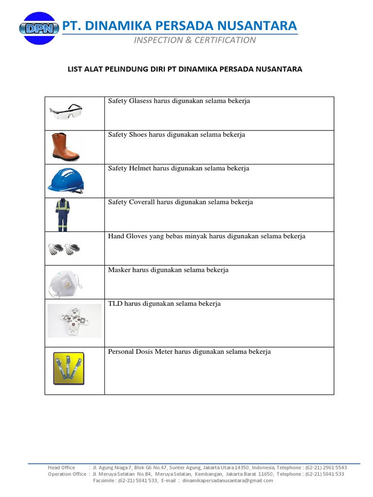 List APD PT DPN | PDF