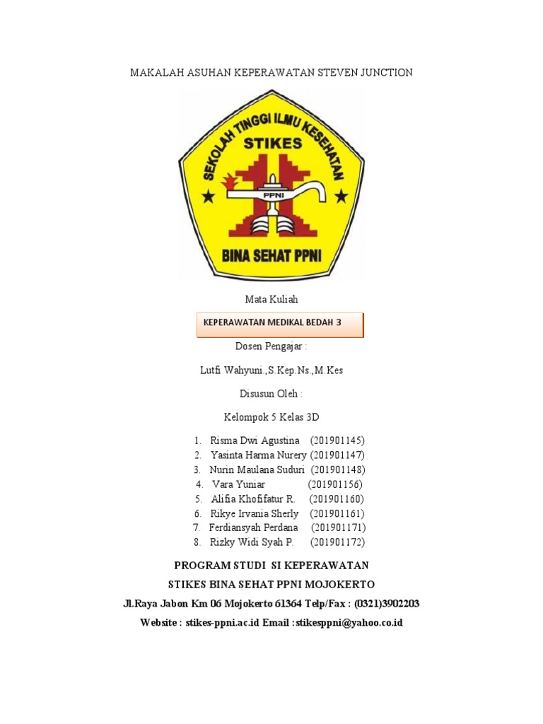 Asuhan Keperawatan SJS | PDF