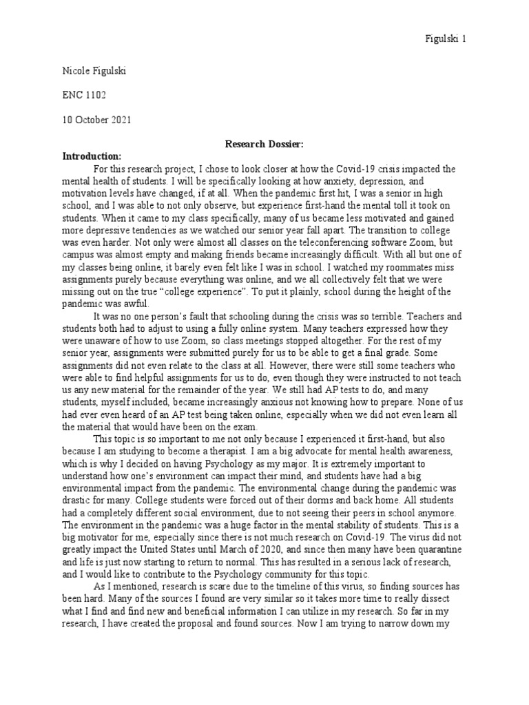 Research Dossier Final Draft | PDF | Educational Technology | Psychology