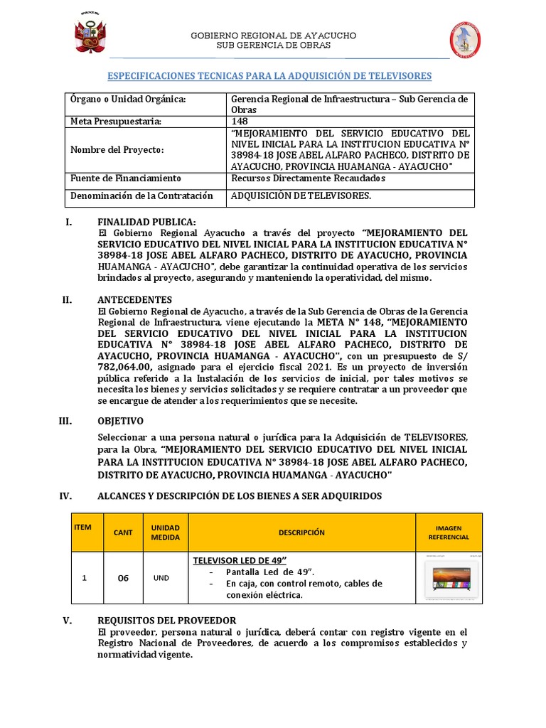 Esp. Televisión | PDF