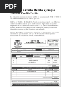 Nota de Debito | PDF | Factura | Contabilidad