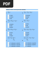 Nomenclatura de Radicales Alquilo | PDF | Química | Química Orgánica