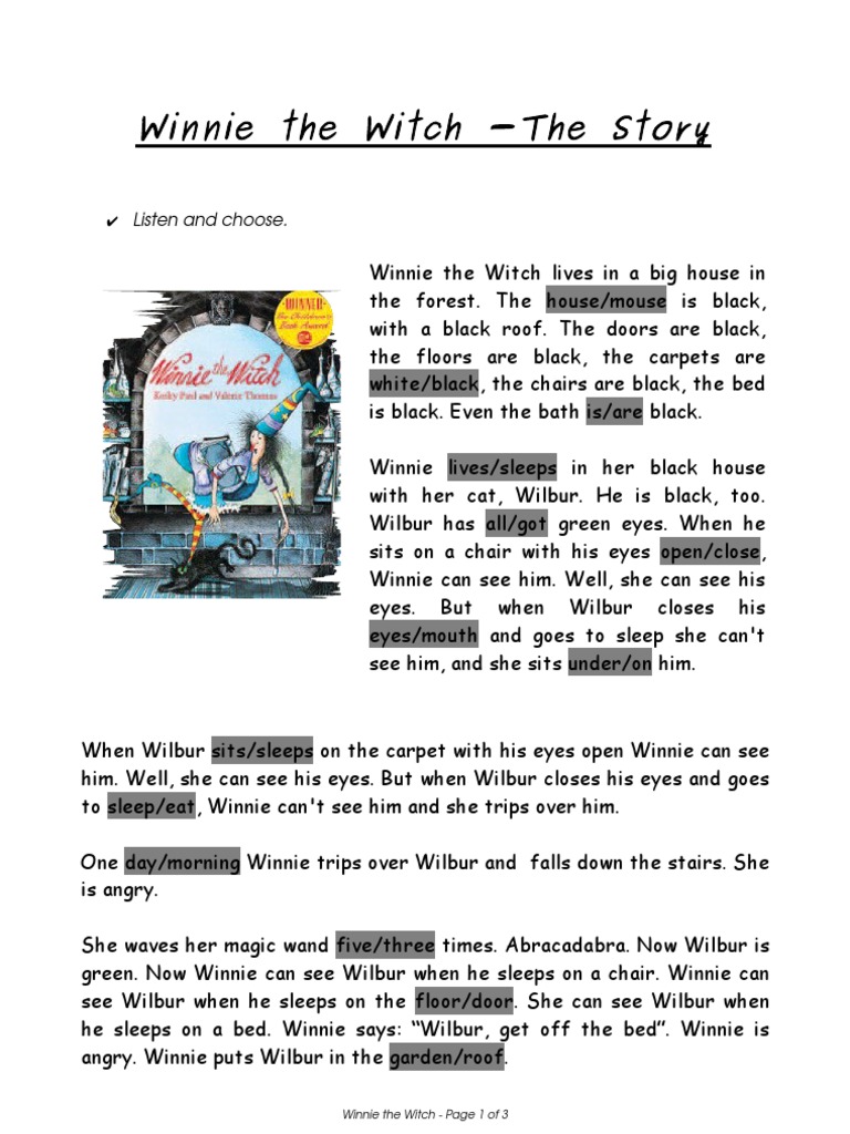 Winnie The Witch | PDF