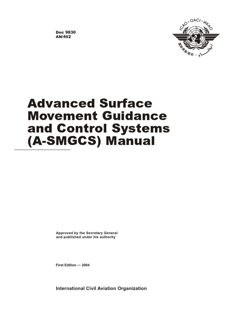 A-SMGCS Manual Overview and Guidelines | PDF