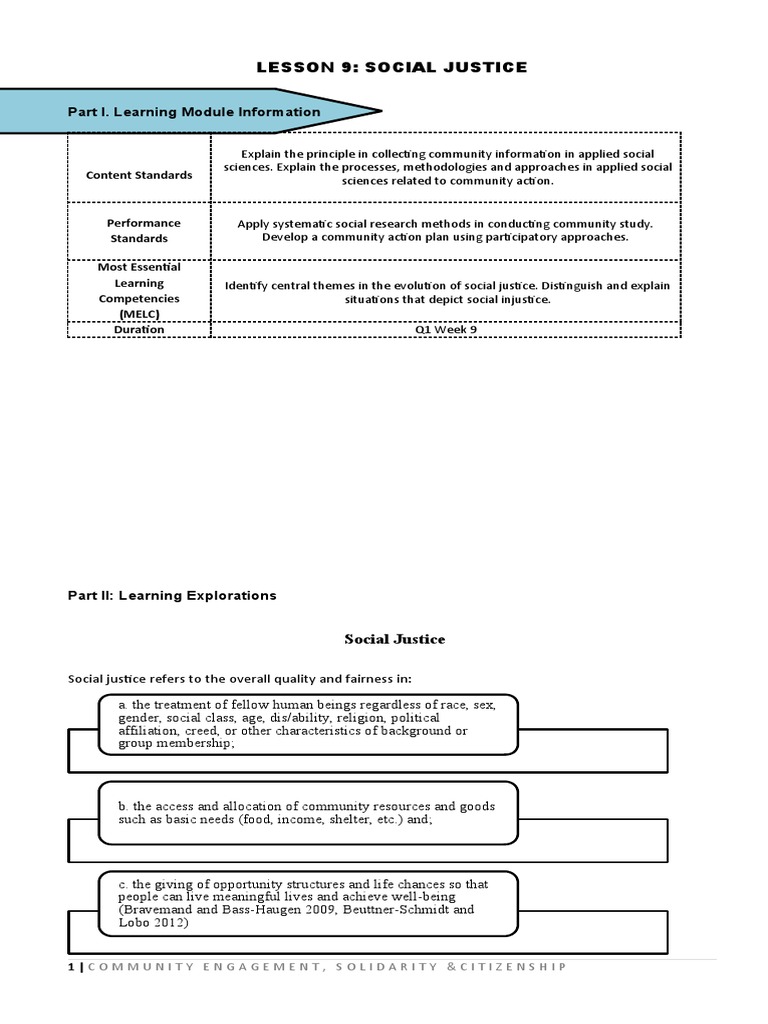 CESC Module (3rd Set) | PDF | Leadership | Empowerment
