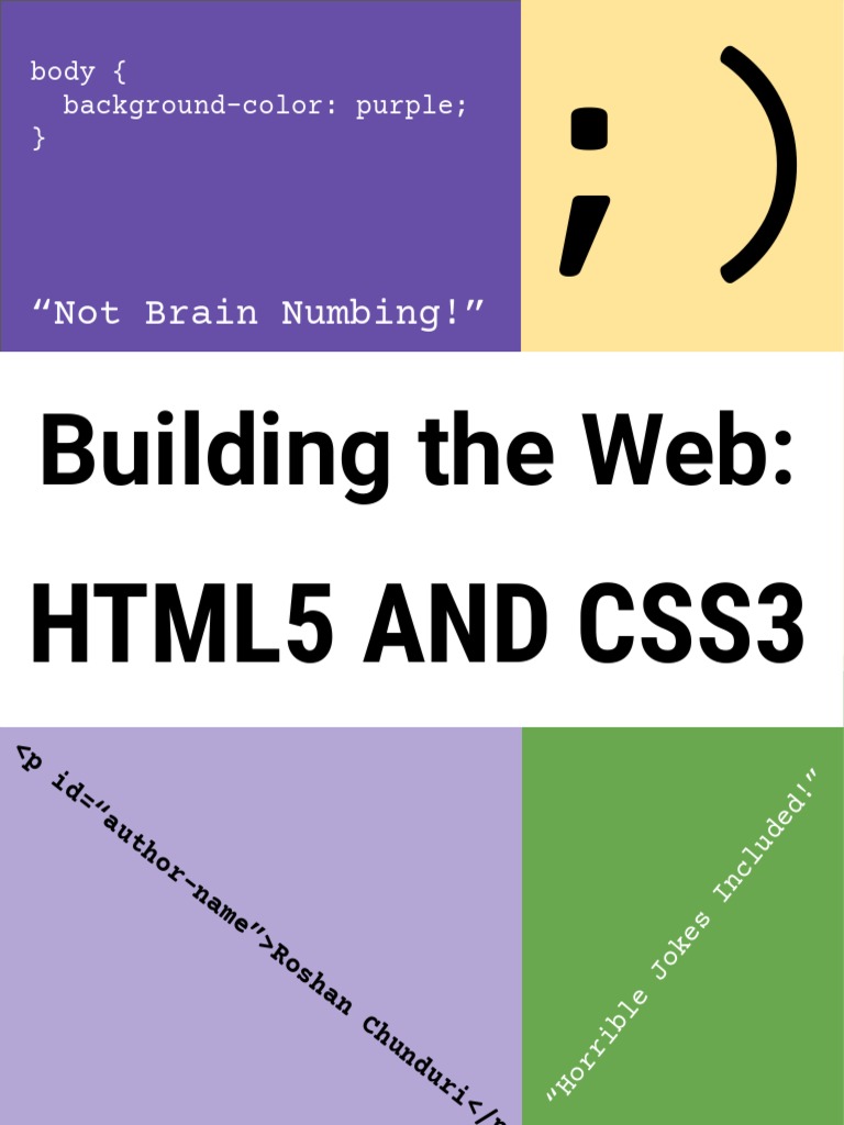 Building The Web HTML5 and CSS3 | PDF | Html Element | Html