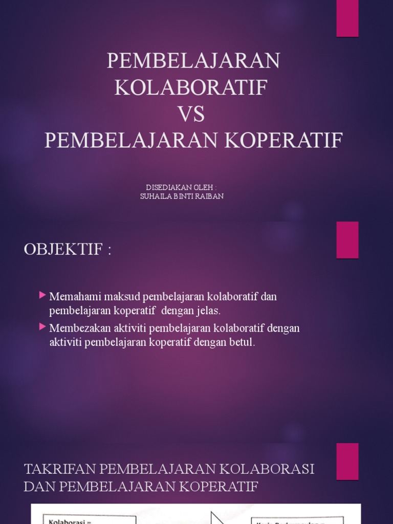 Kolaboratif Vs Koperatif | PDF