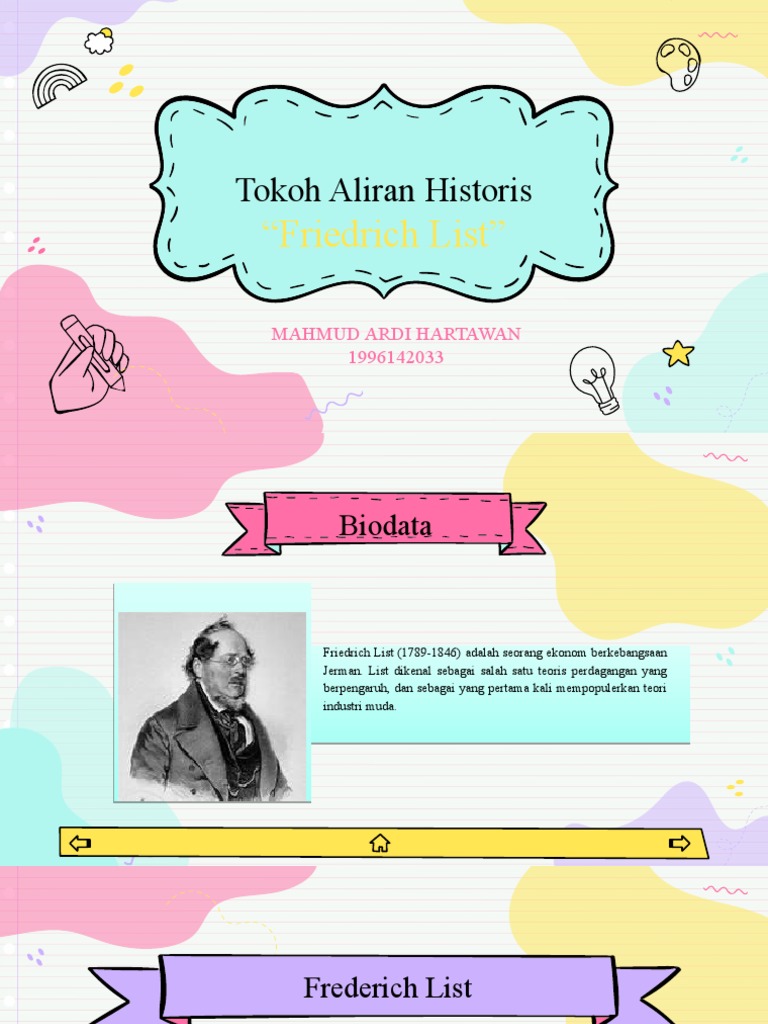 Mahmud Arti Hartawan 1996142033-Tokoh Frederich List | PDF