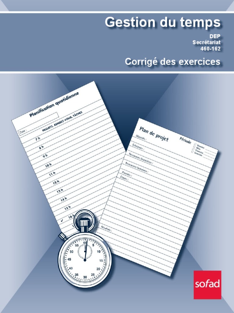 Gestion Du Temps | PDF | Planification | Apprentissage