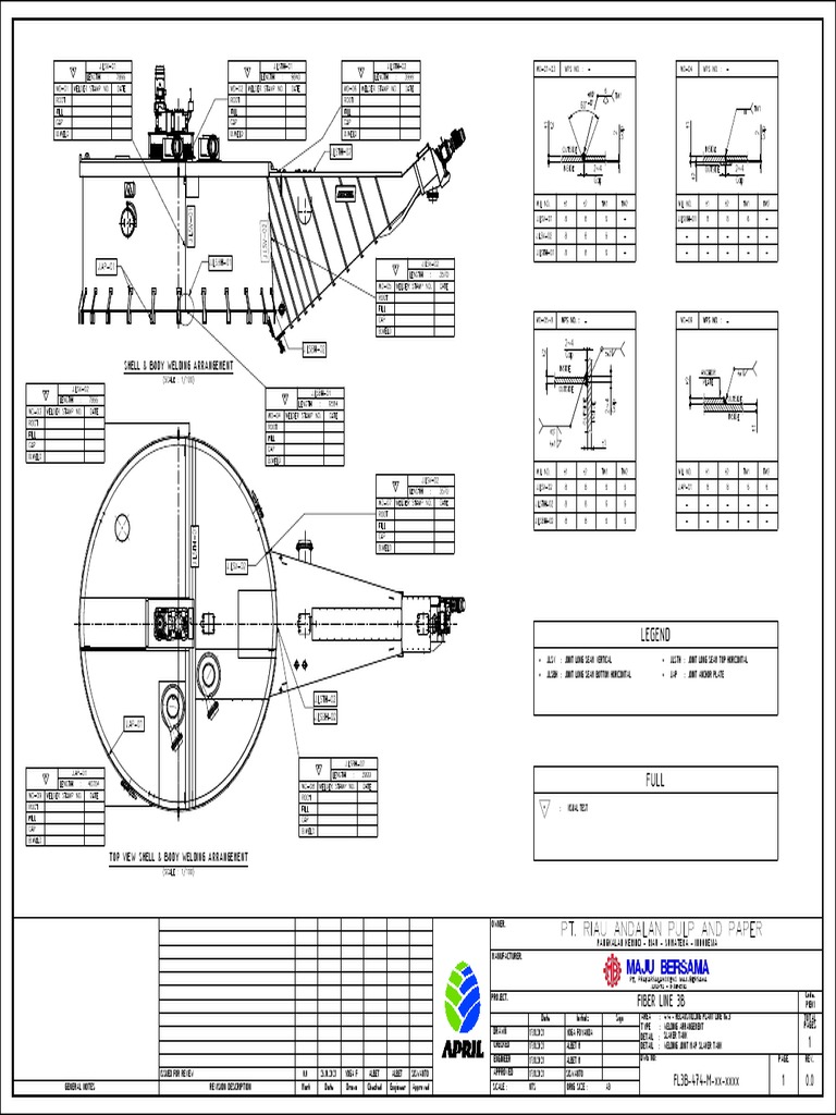 Shell & Body Welding Arrangement Plan | PDF