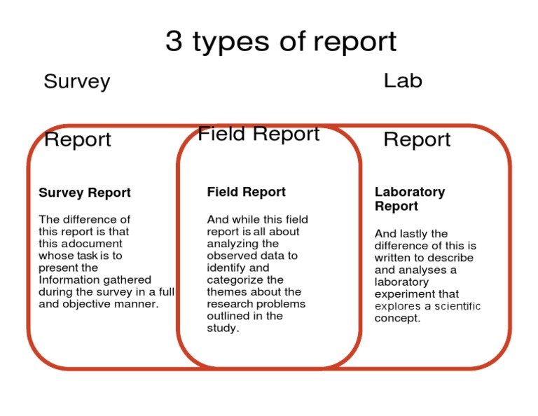 Types of Research Reports Explained | PDF