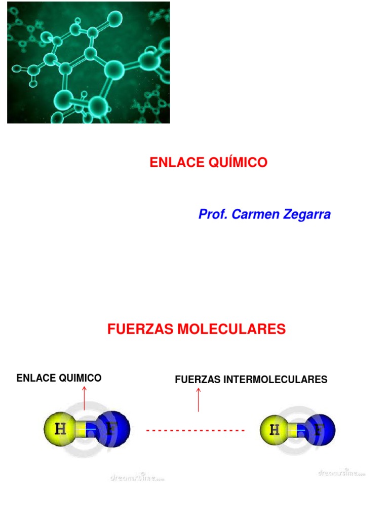 1 Enlace Quimico Estructura De Lewis Pdf Rieles Enlace Químico
