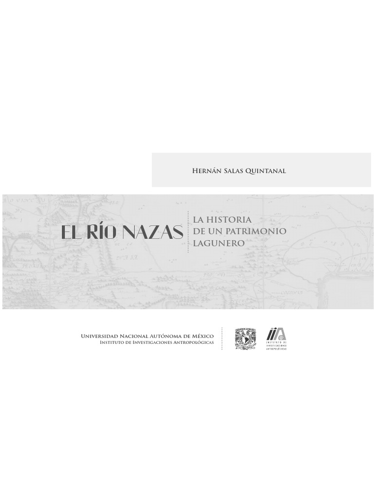 EL RIO NAZAS La Historia de Un Patrimoni | PDF | Naturaleza
