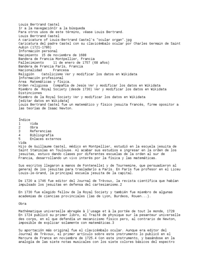 Louis Bertrand | PDF