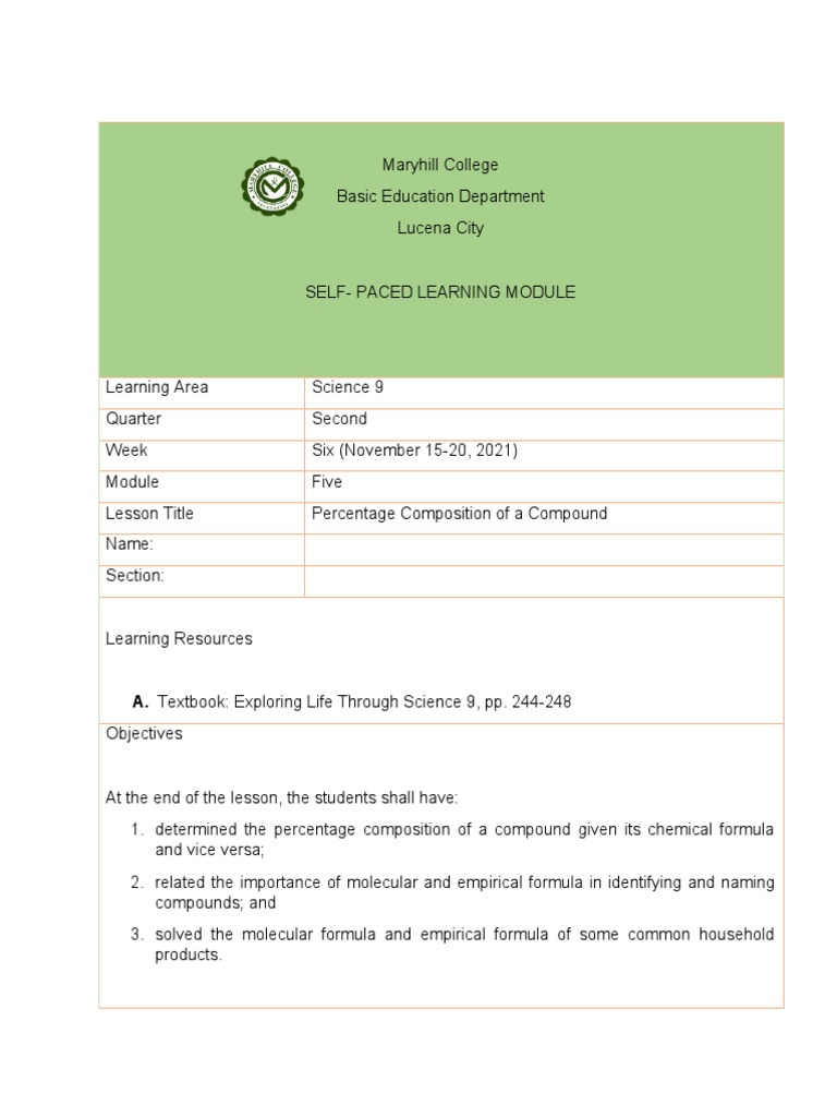 A. Textbook: Exploring Life Through Science 9, Pp. 244-248 | PDF ...