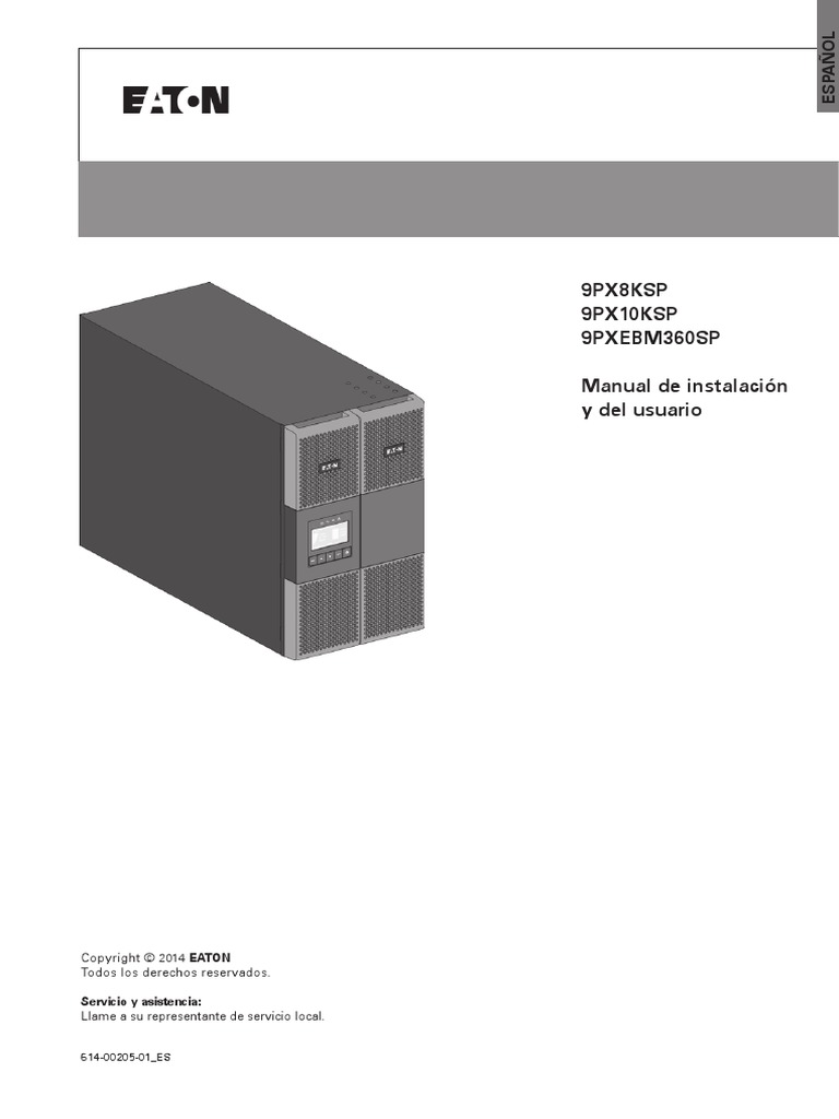 614-00205-01 ES (Web) | PDF | Ingenieria Eléctrica | Bienes manufacturados