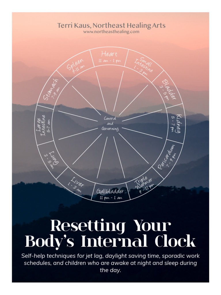 GUIDE Resetting Your Body's Internal Clock by Northeast Healing Arts ...