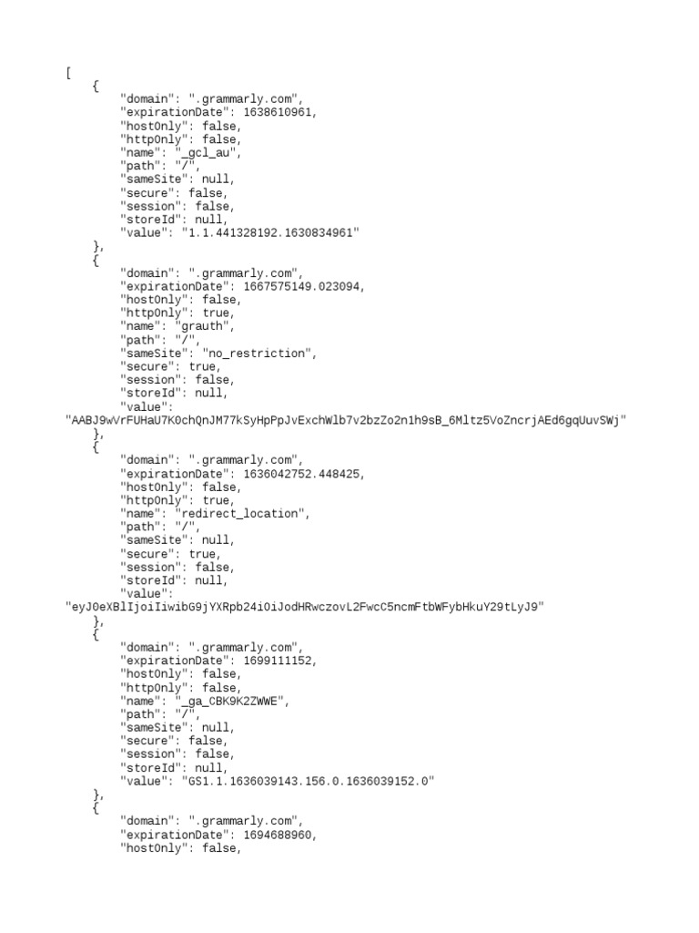 Grammarly - Working - Computer Programming | PDF | Http Cookie | Data Management Software