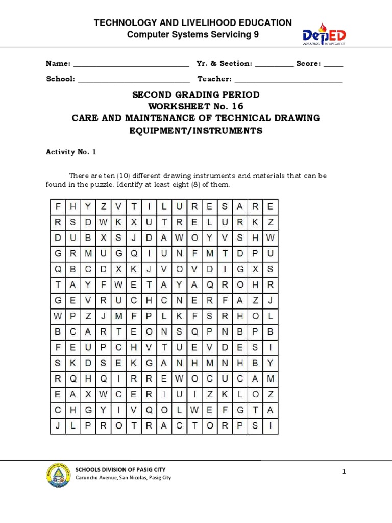 Tle CSS9 Q2 DW16 | PDF | Information Age | Electrical Engineering