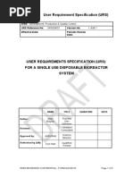 URS Template - 27022025 | PDF