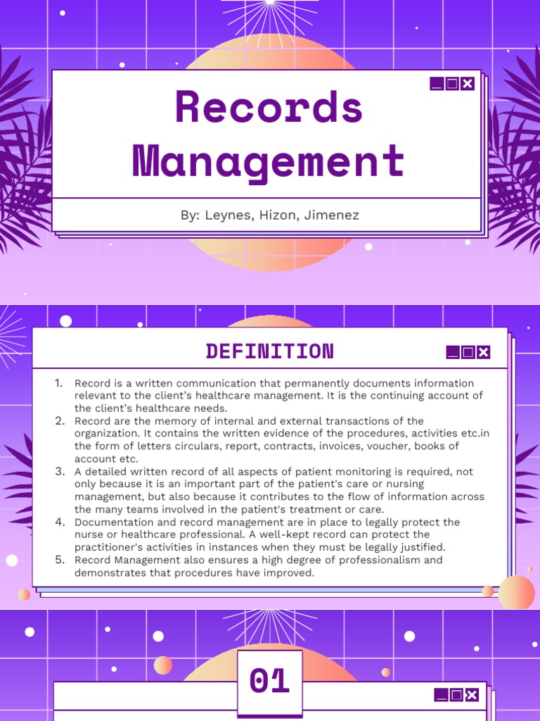 Records Management | PDF | Hospital | Nursing