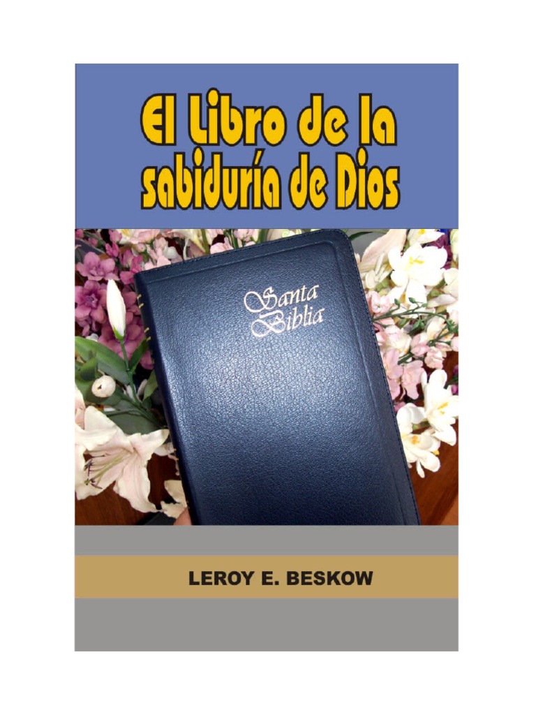 El Libro de La Sabiduria de Dios | PDF | Biblia | espíritu Santo