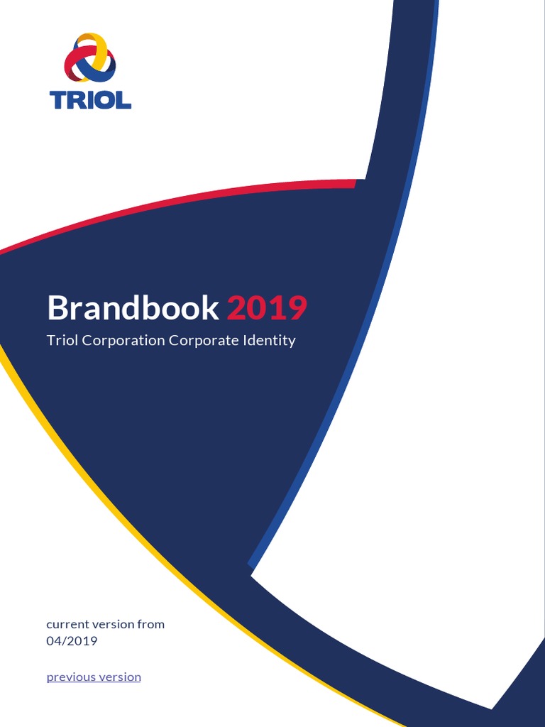 Triol Corp Brandbook | PDF | Logos | Rgb Color Model