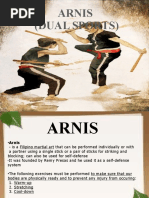 Arnis PPT 1 | PDF | Foot | Combat Sports