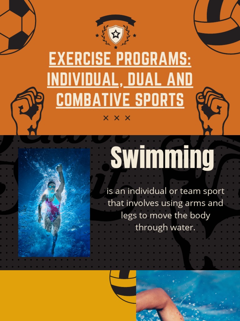 Exercise Programs Individual, Dual and Combative Sports | PDF