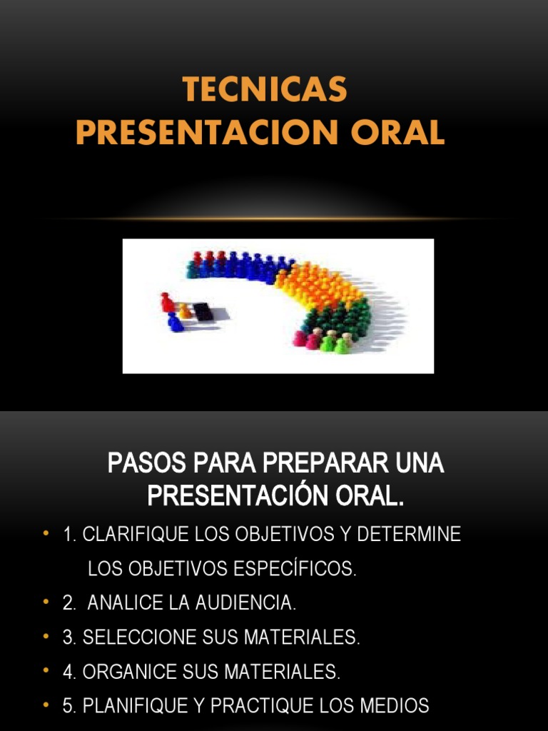 Presentacion Oral. | PDF