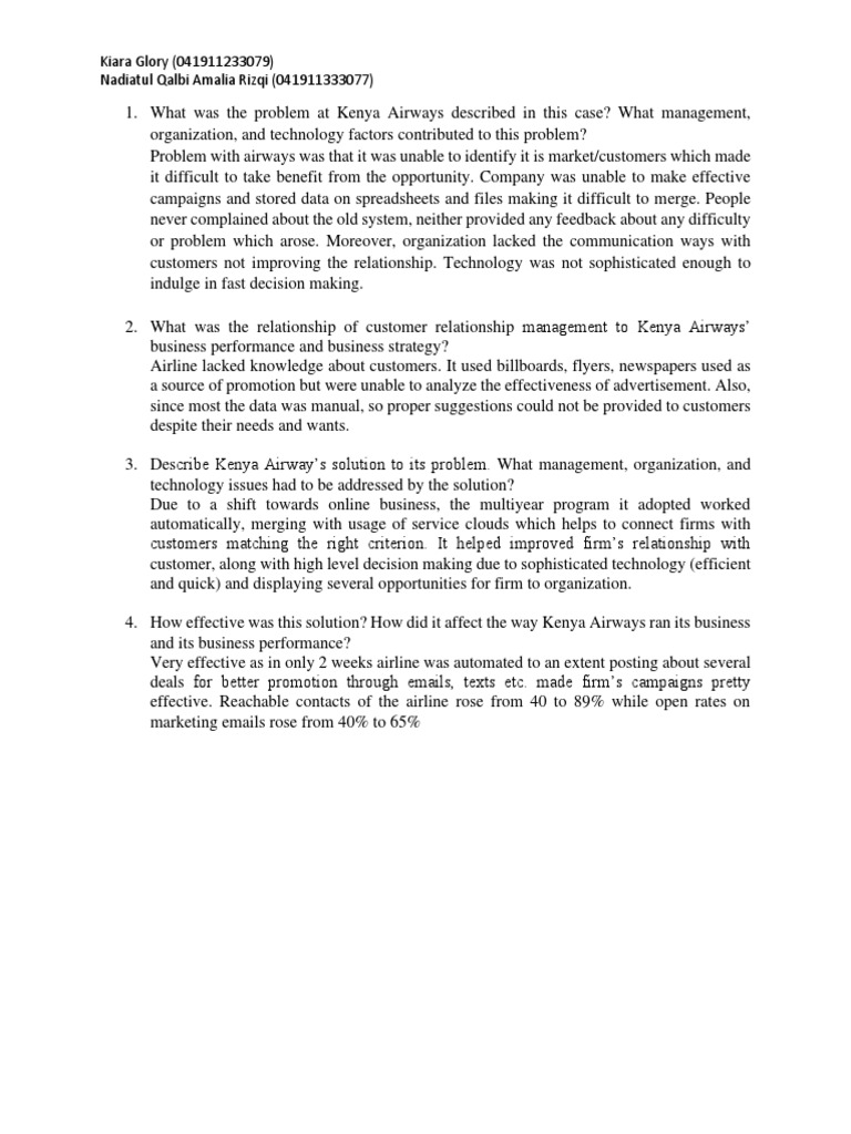 Team 2 - Case CHPT 9 - Week 8 (SIM) | PDF | Career & Growth | Business