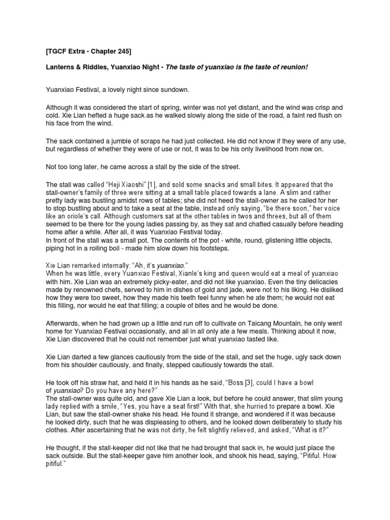 TGCF Extras 245-252 | PDF