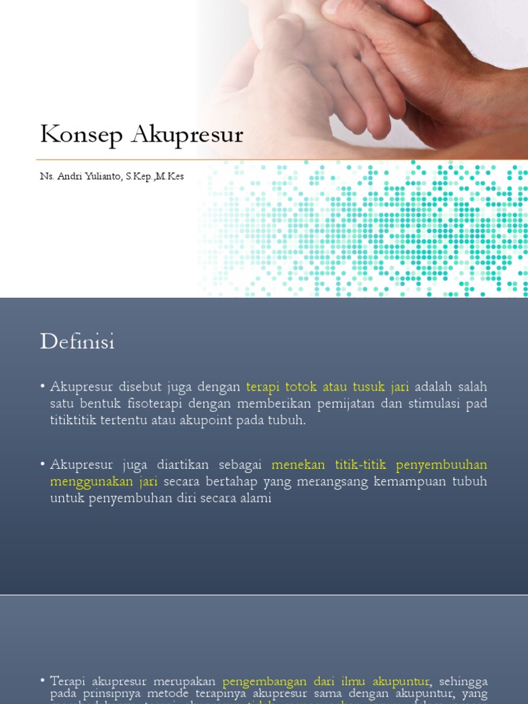 Panduan Akupresur untuk Pemula | PDF | Kesehatan Holistik